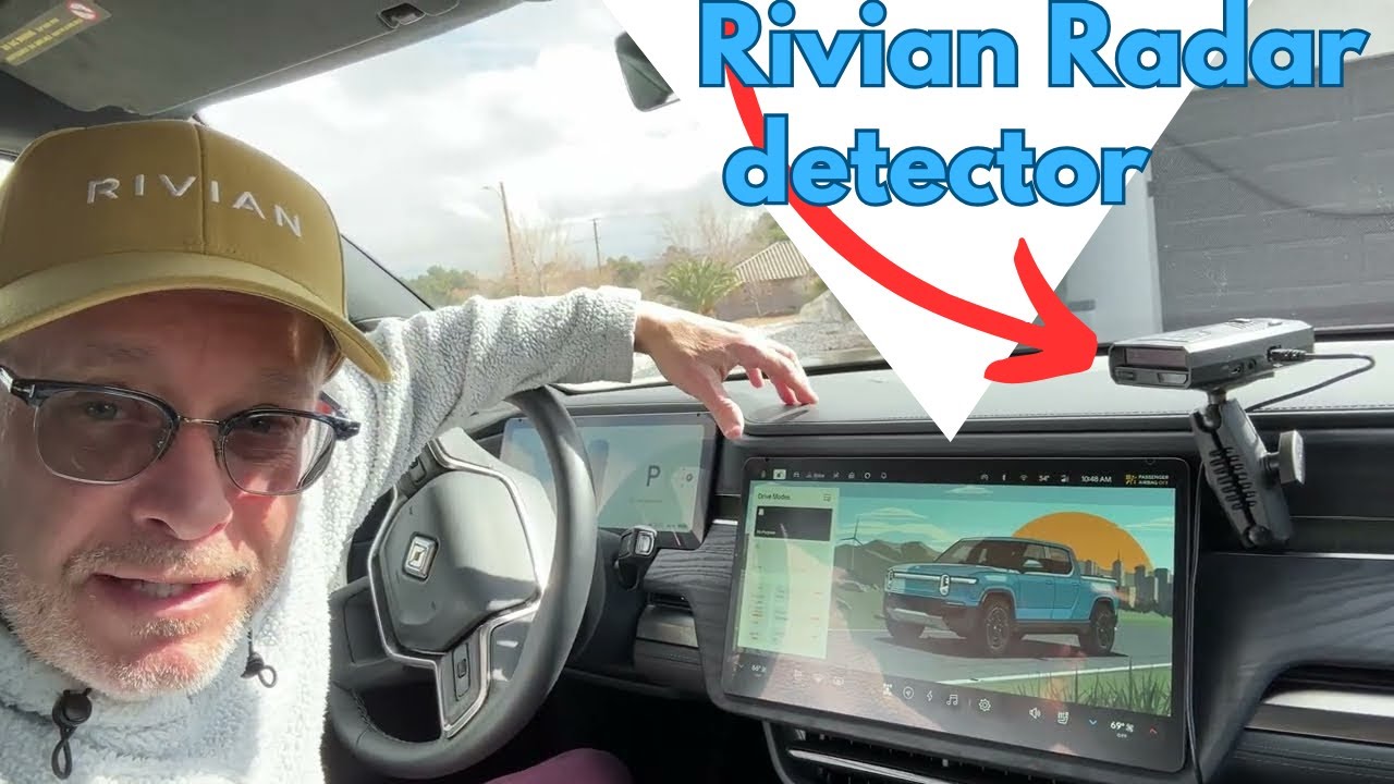 Rivian Radar Detector Install - YouTube