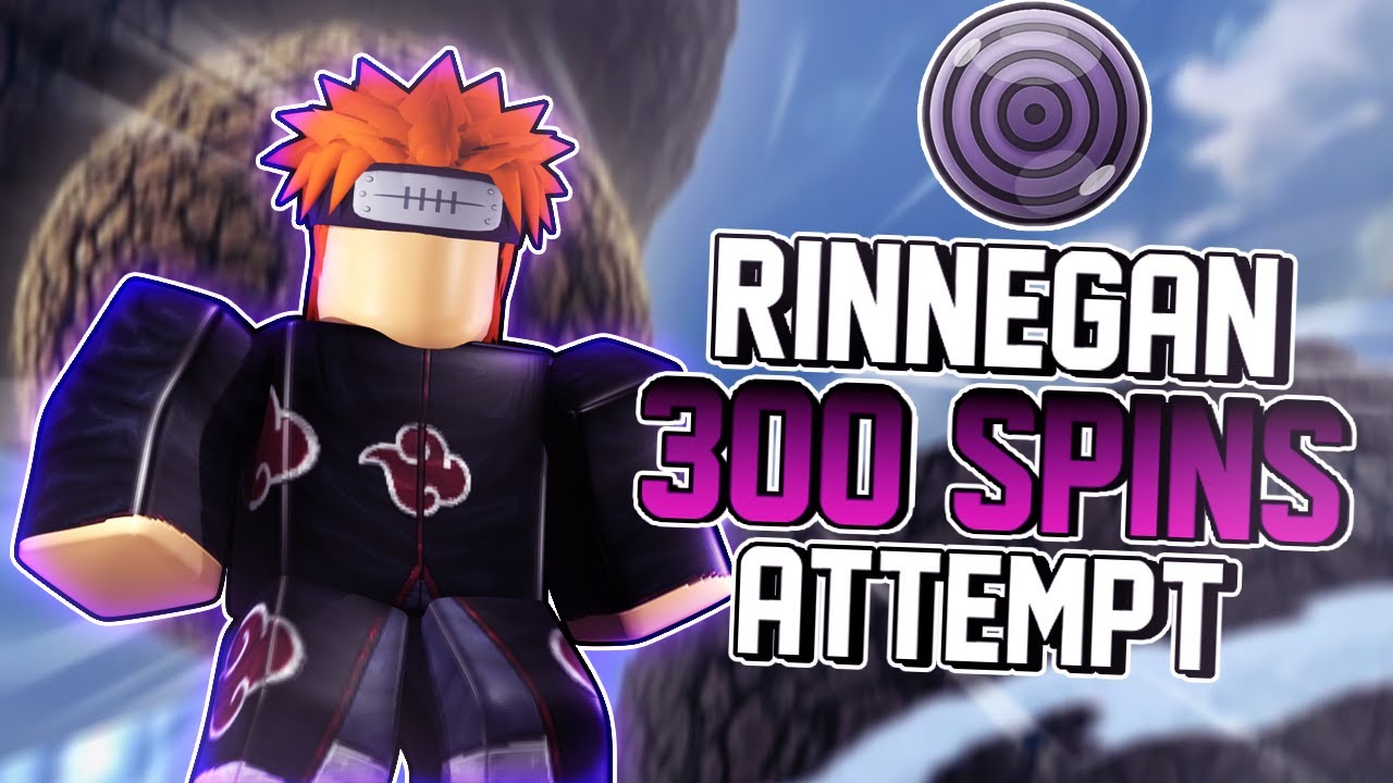 Attempting to Get Rinnegan with 300 SPINS! | Shinobi life 2 (roblox ...