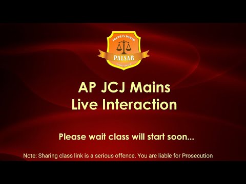 JCJ Mains Live Interaction - YouTube