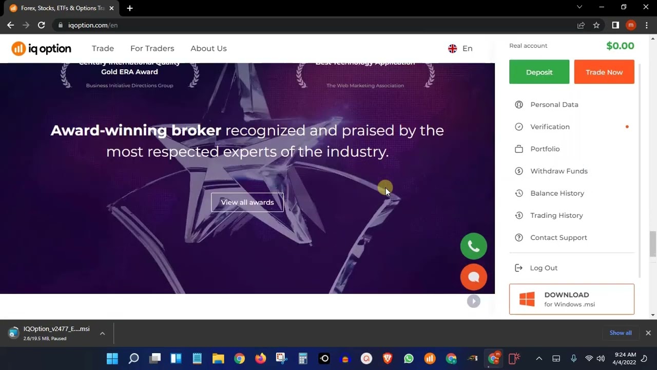 How to download iq option desktop app on windows pc, iq option download ...
