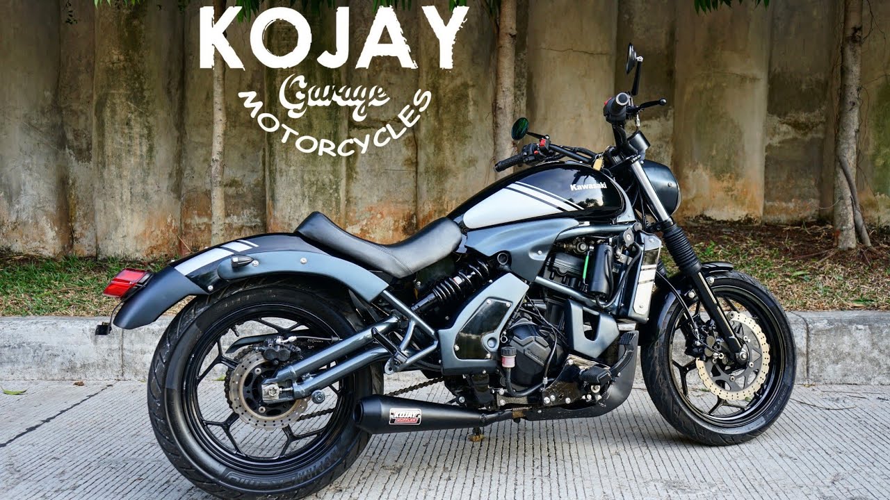 BOBBER VULCAN ala Kojay Garage Basic motor Kawasaki Ninja 250Fi - YouTube