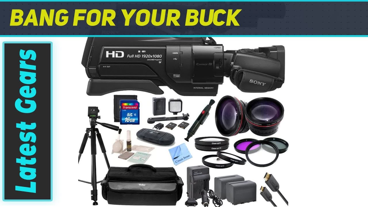 Unleashing the Power of Sony HXR-MC2500: CS Premium Kit Review! - YouTube