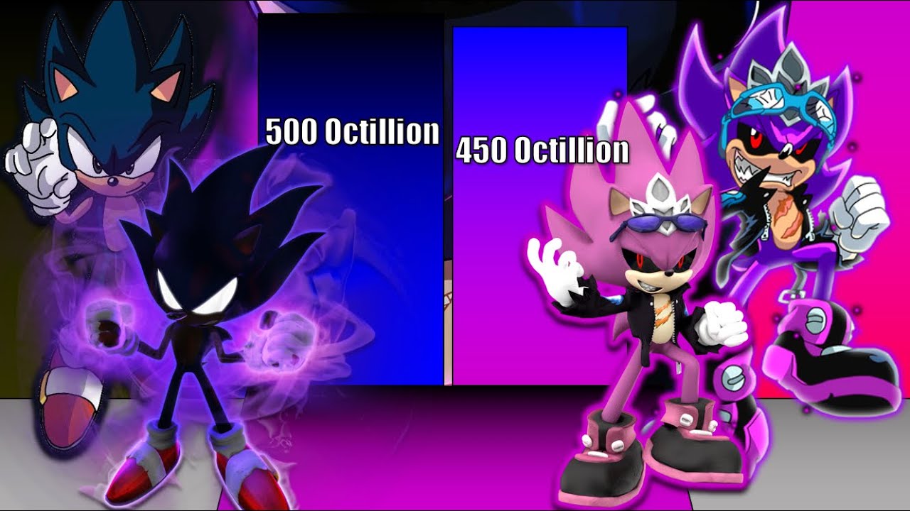 Super Scourge Vs Dark Sonic Super Scourge Vs Dark Sonic