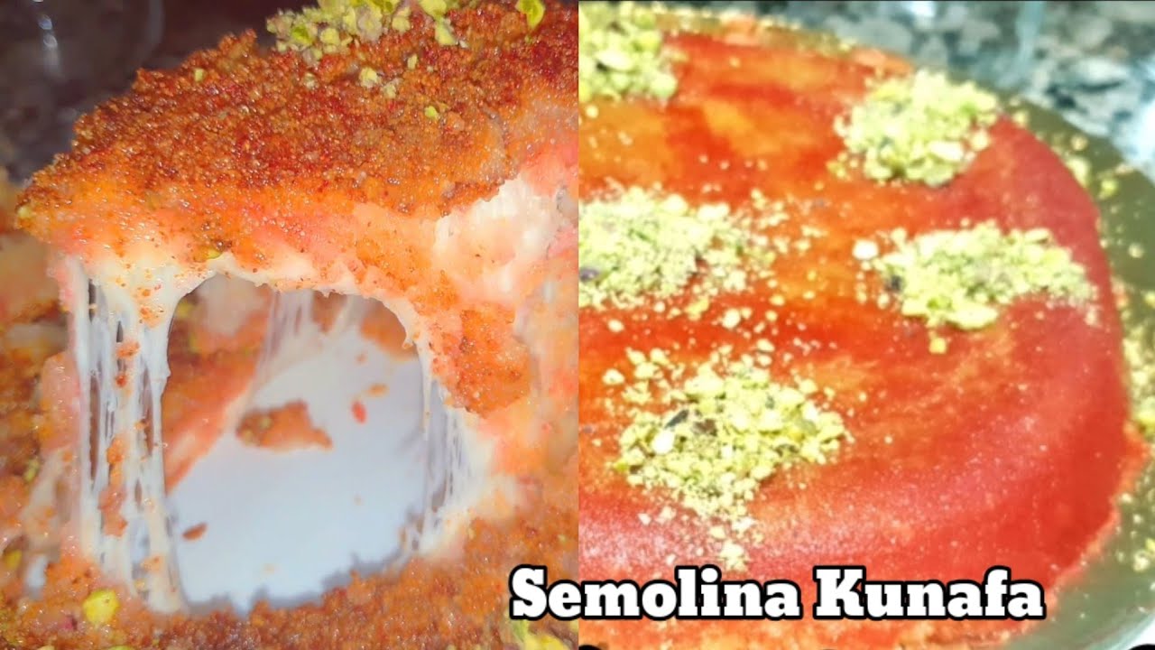 Lebanese Knafeh Recipe Semolina | Bryont Blog