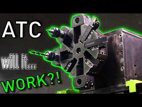ATC Turret - It's Finished! - DIY CNC Metal Lathe Build #20