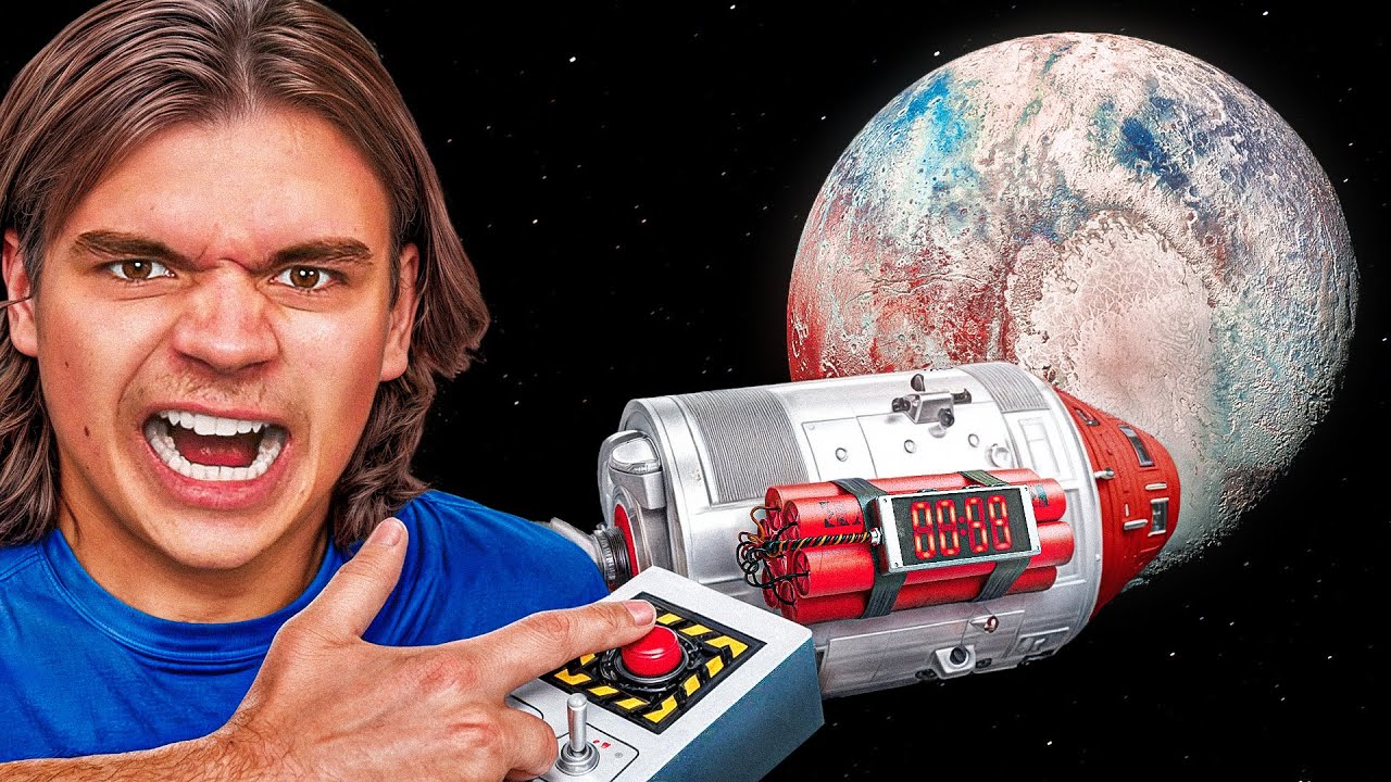 I Sent a Bomb to Destroy Pluto in SFS - YouTube