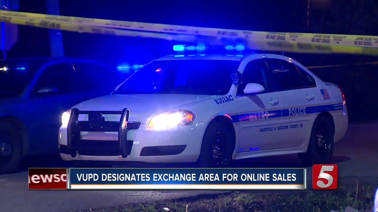 Vanderbilt Police Designate Exchange Area for Online Sales - YouTube