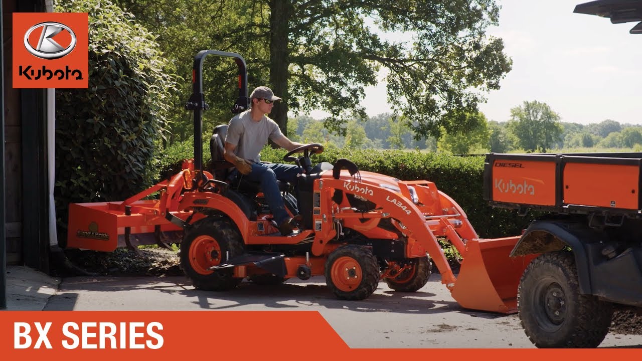 Explore Kubota's BX Series: Your Compact Tractor Solution - YouTube