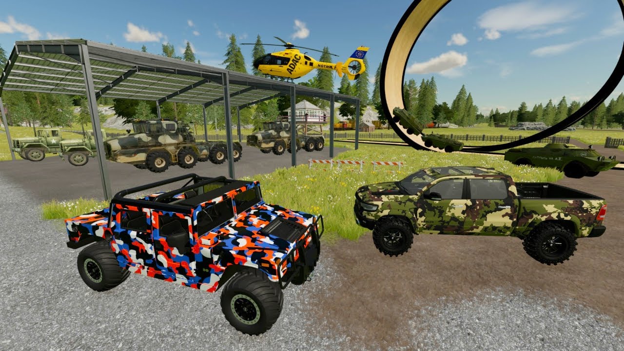 Hudson Tries to Join the Army | Farming Simulator 22 - YouTube