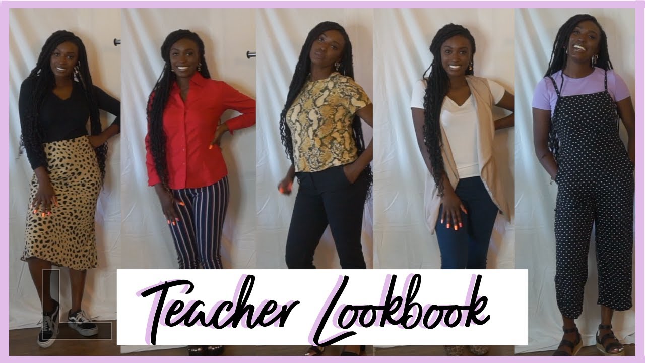Teacher Lookbook | Back to School Outfits - YouTube