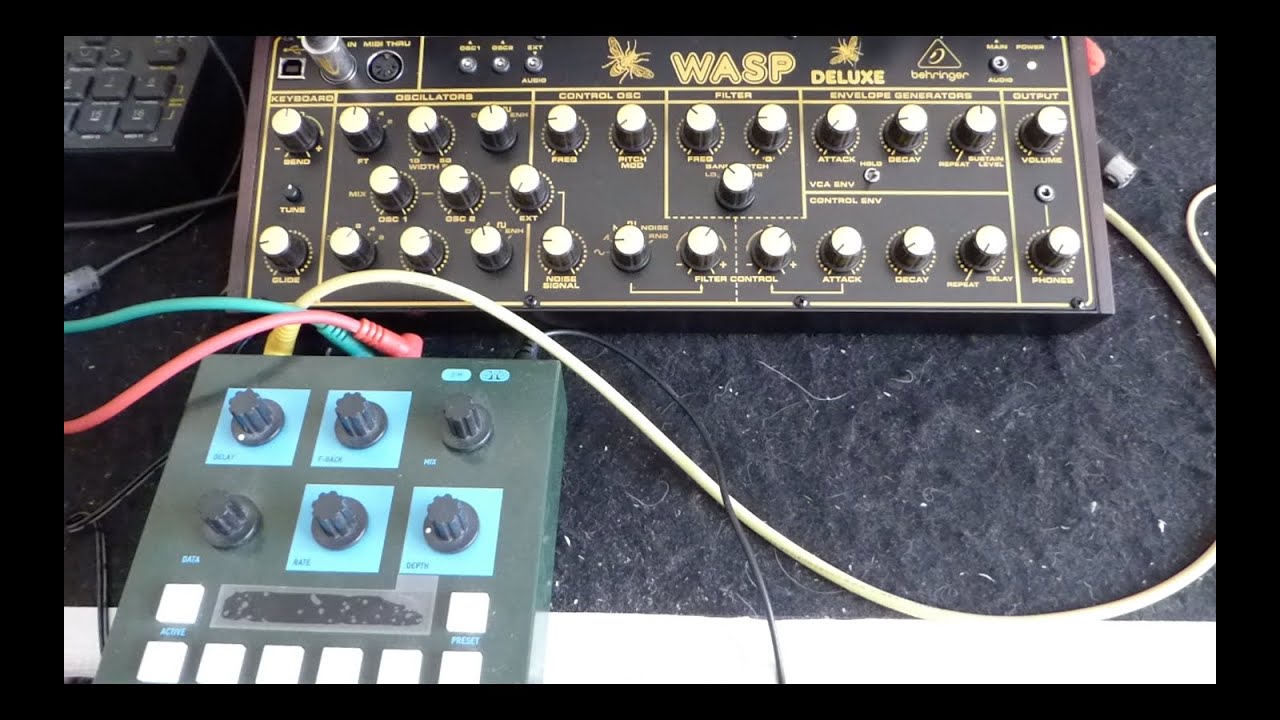 Behringer Wasp Deluxe & OTO Machines BIM - YouTube