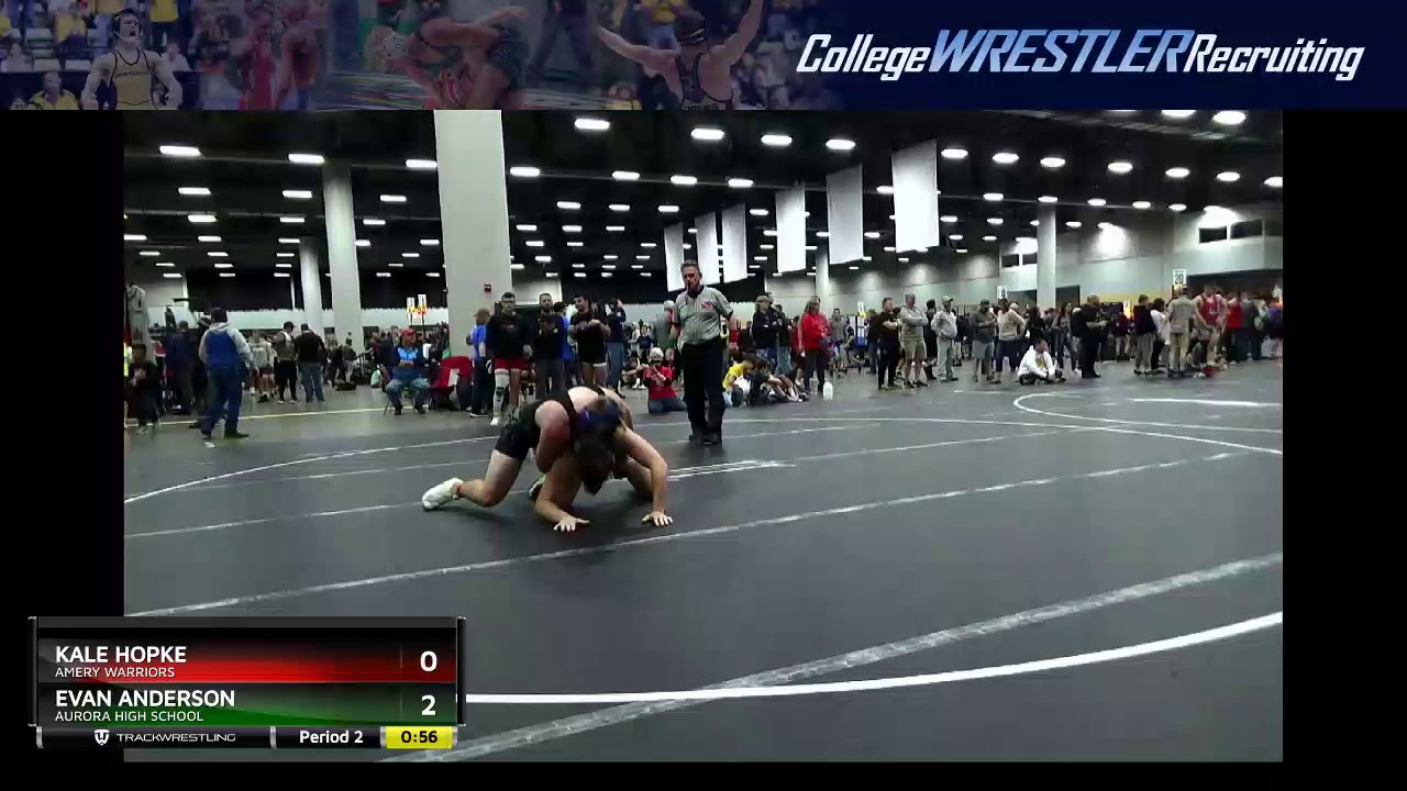 High School (9th - 10th Grade) 195 Kale Hopke Amery Warriors Vs Evan ...