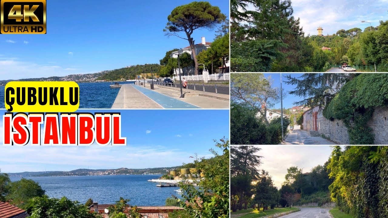 🇹🇷 Turkey Istanbul Çubuklu to Hıdiv Pavilion Relaxing Walk 4K - YouTube