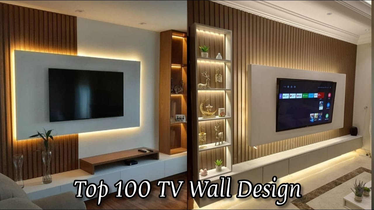 200 New TV Wall Unit Designs for living room 2025 Wooden TV Units| TV ...
