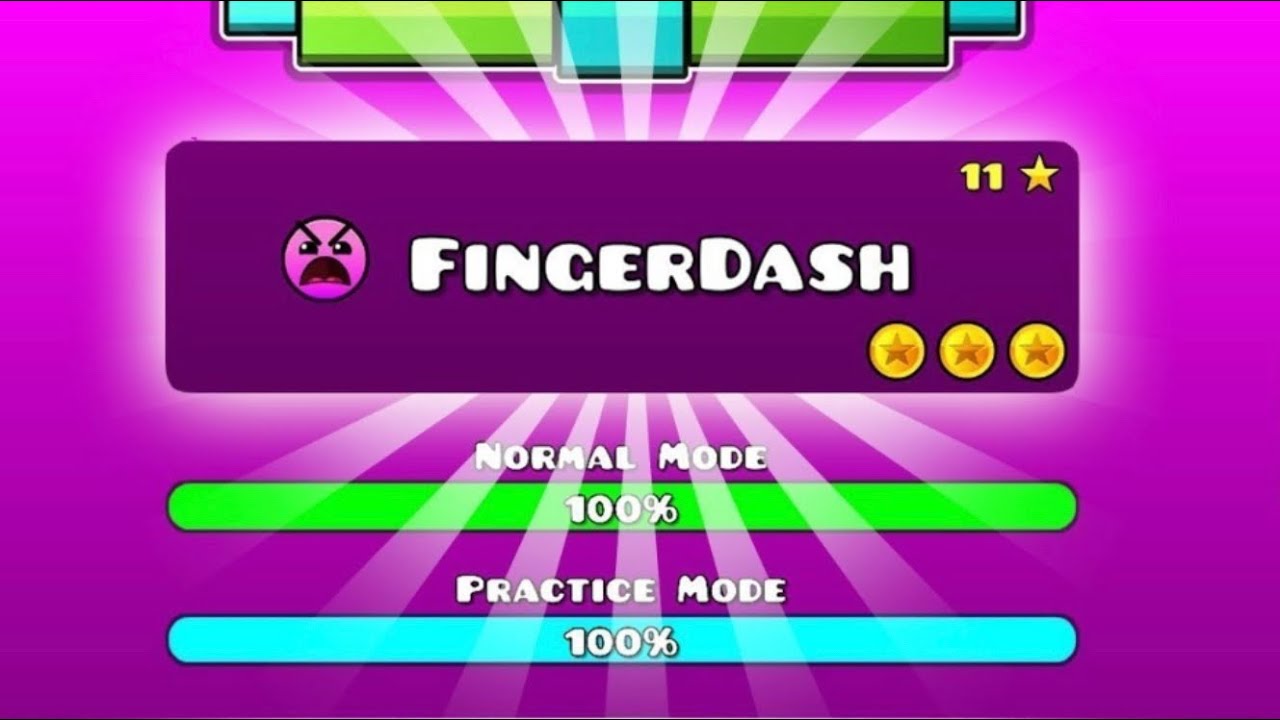 Fingerdash, all secret coins | Geometry Dash - YouTube