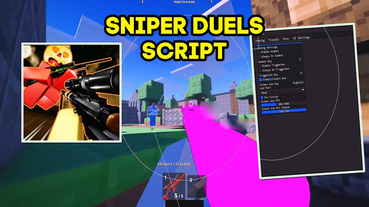 BEST Roblox SNIPER DUELS SCRIPT - (AIMBOT, ESP, FLY, JUMPPOWER) PC ...