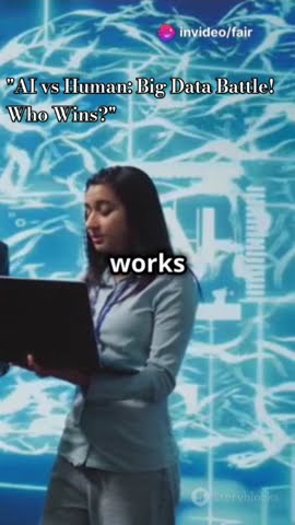 "AI vs Human: Big Data Battle! Who Wins?" #HumanVsMachine # ...