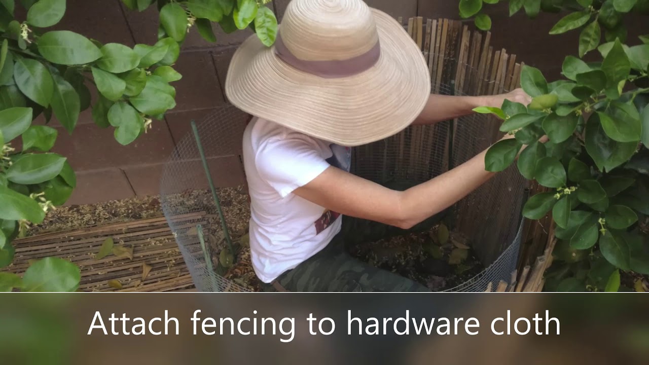 Compost Ring DIY - YouTube