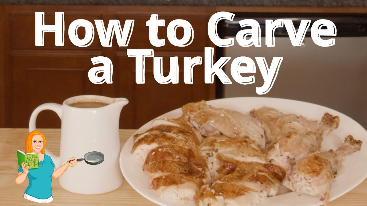 How to carve a turkey, step by step for the perfect presentation - YouTube