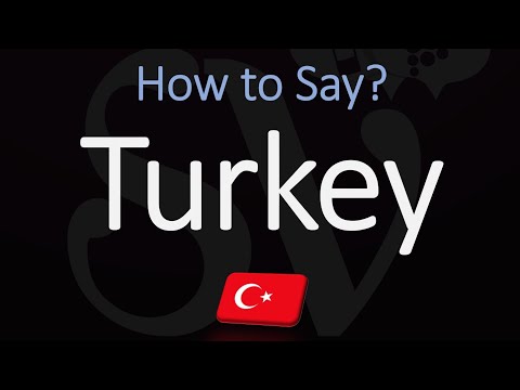 How to Pronounce Turkey? (CORRECTLY) Country Name Pronunciation