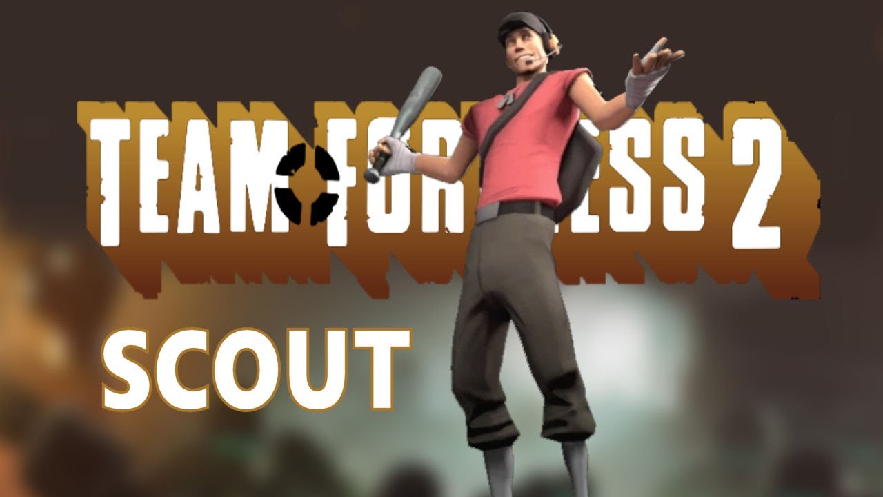 TF2 Scout Cart Push hard match - YouTube