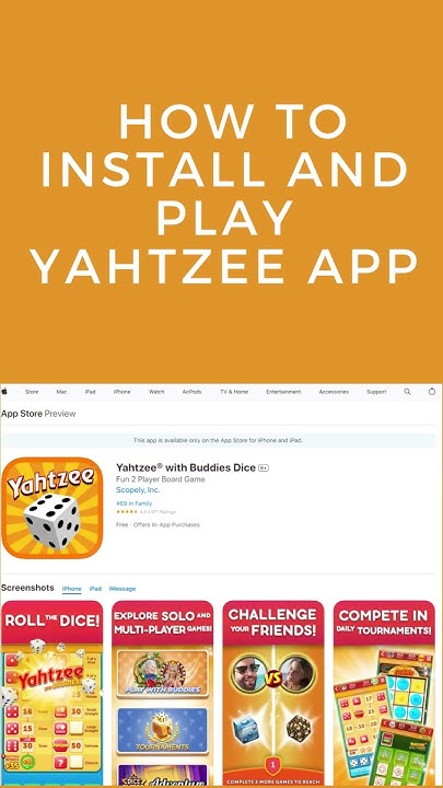 How to Install and Play Yahtzee App: A Step-by-Step Guide #reel #reelsinstagram #reels # ...