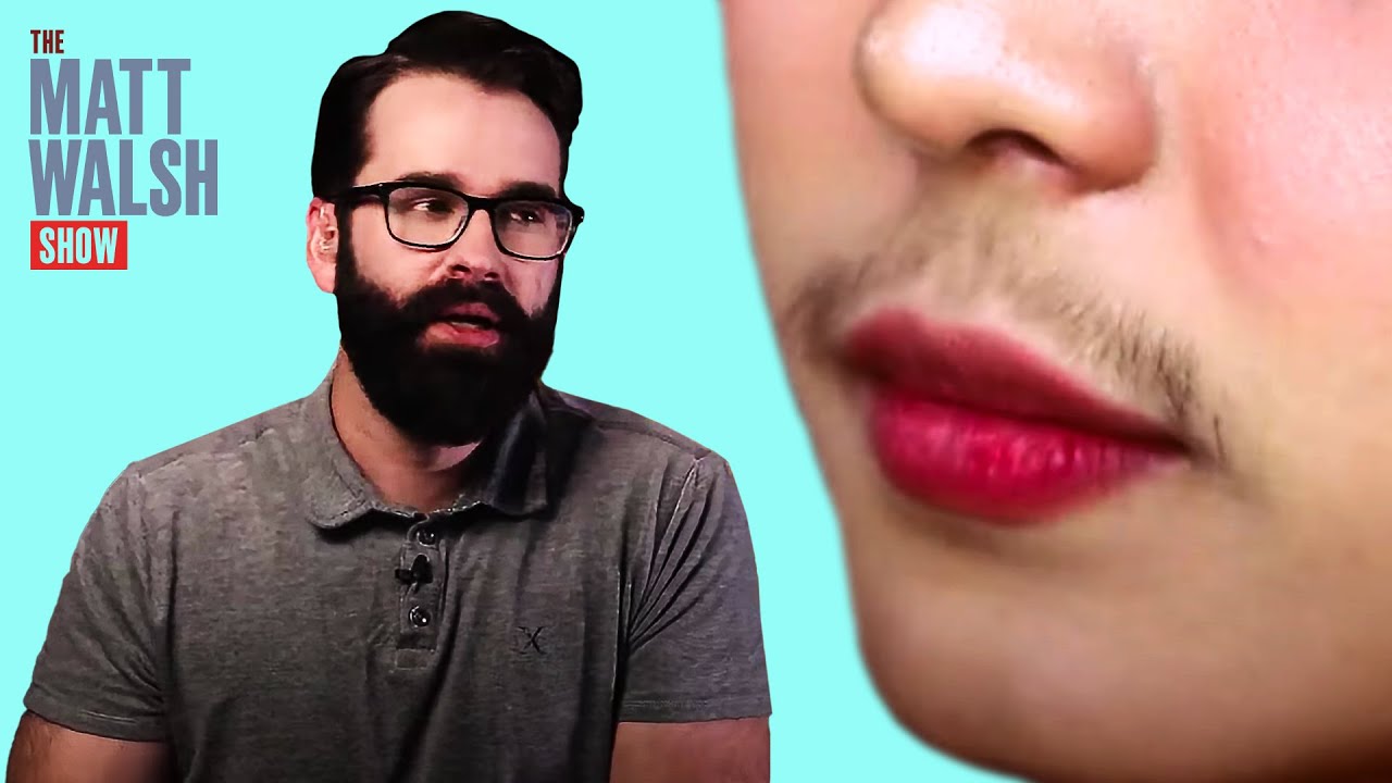The Left Wants To Normalize Female Facial Hair - YouTube