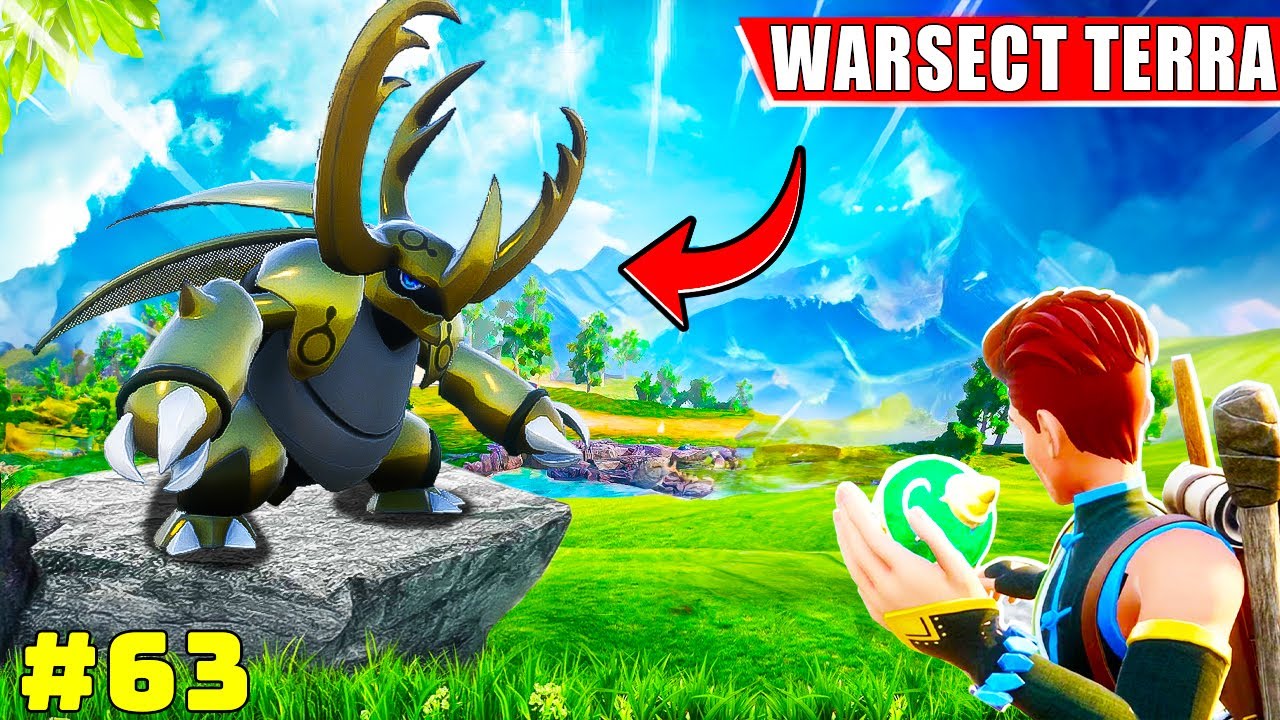 FINALLY I CAPTURE WARSECT TERRA POKEMON🔥| PALWORLD | known X play | #63 ...