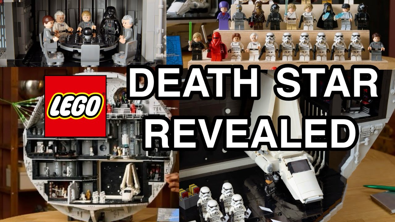 UCS DEATH STAR SET OFFICIAL REVEAL LEGO STAR WARS - YouTube
