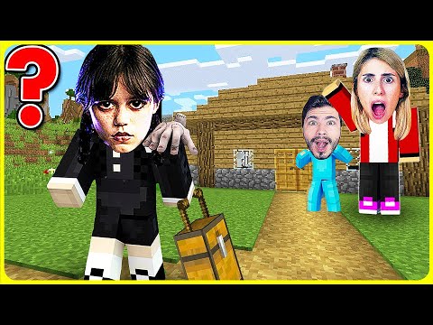 WEDNESDAY BİZİ BIRAKTI! 😱 - MİNECRAFT