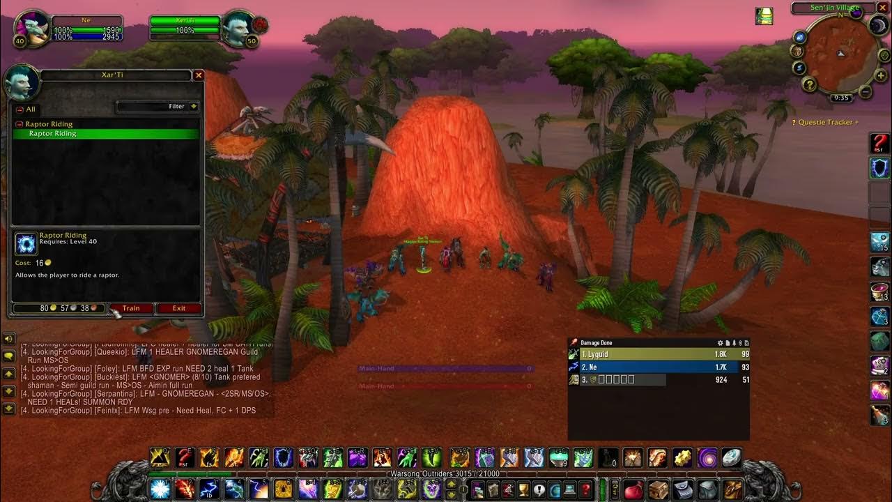 Troll Mount Vendor Location Wow Classic Sod Youtube