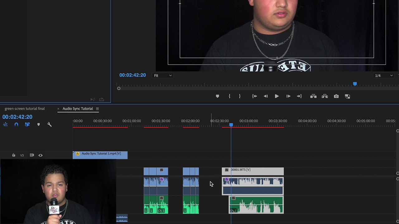 Adobe Premiere Pro & Audition Tutorials: Synchronizing and Amplifying ...