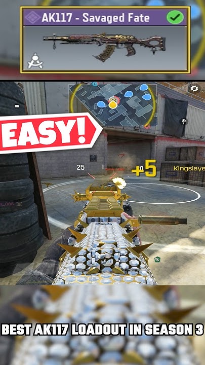 BEST AK117 LOADOUT IN SEASON 3 - YouTube