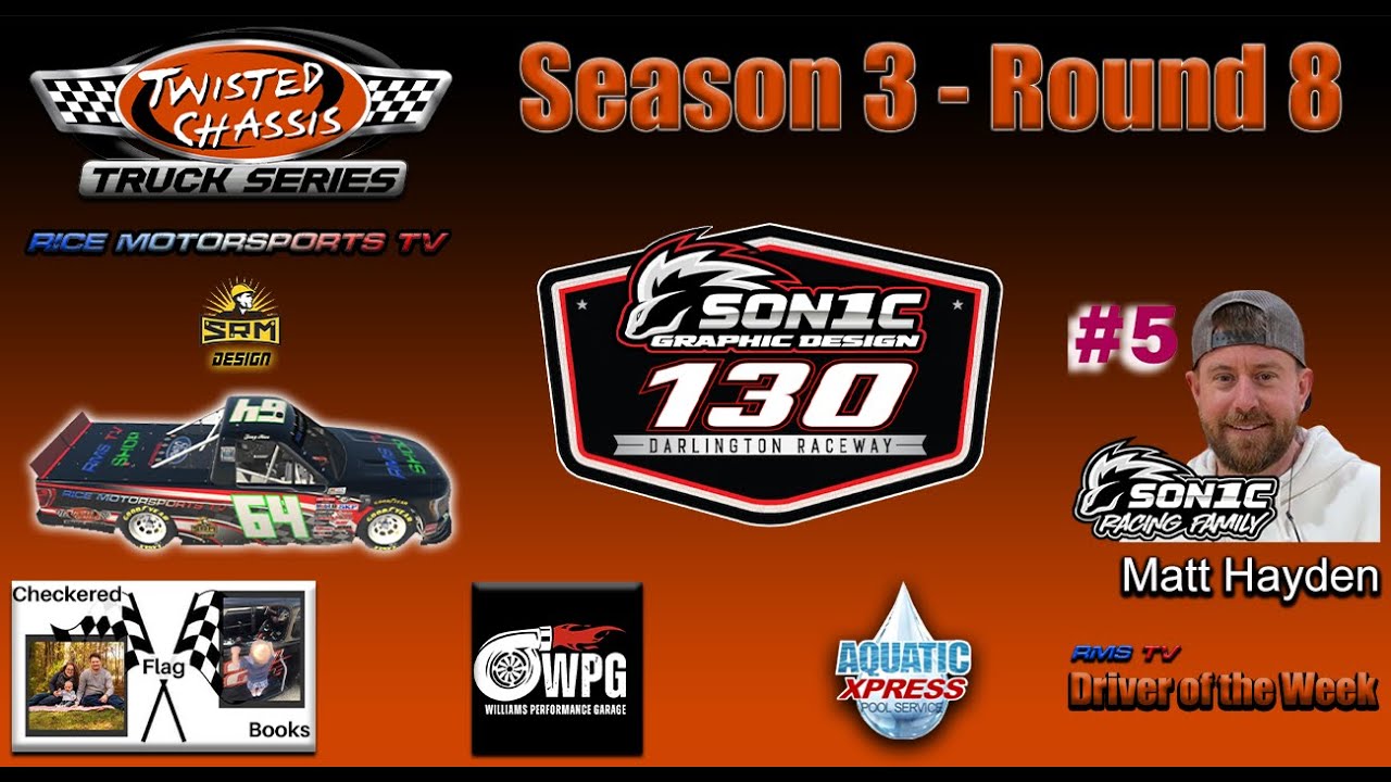 Twisted Chassis Truck Series Season 3 Round 8: The Sonic Graphic Design ...