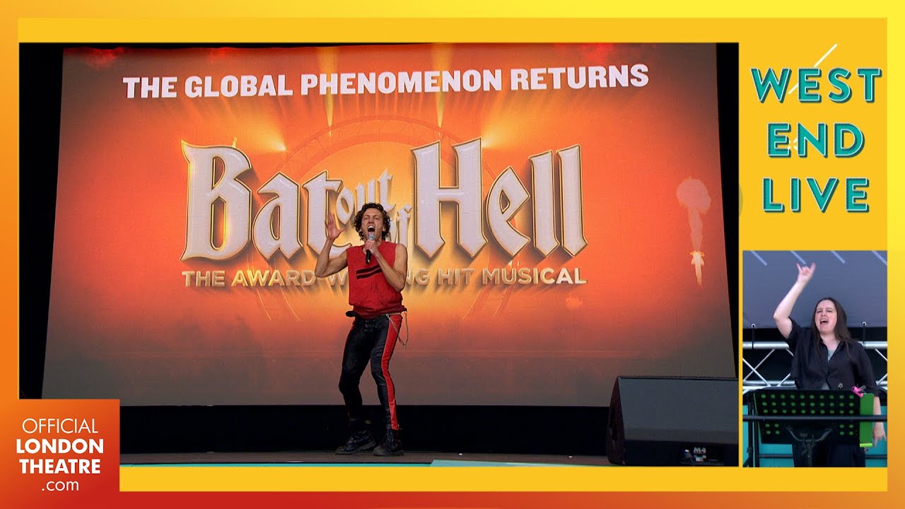 Bat Out Of Hell The Musical (BSL Interpreted) | West End LIVE 2024 ...
