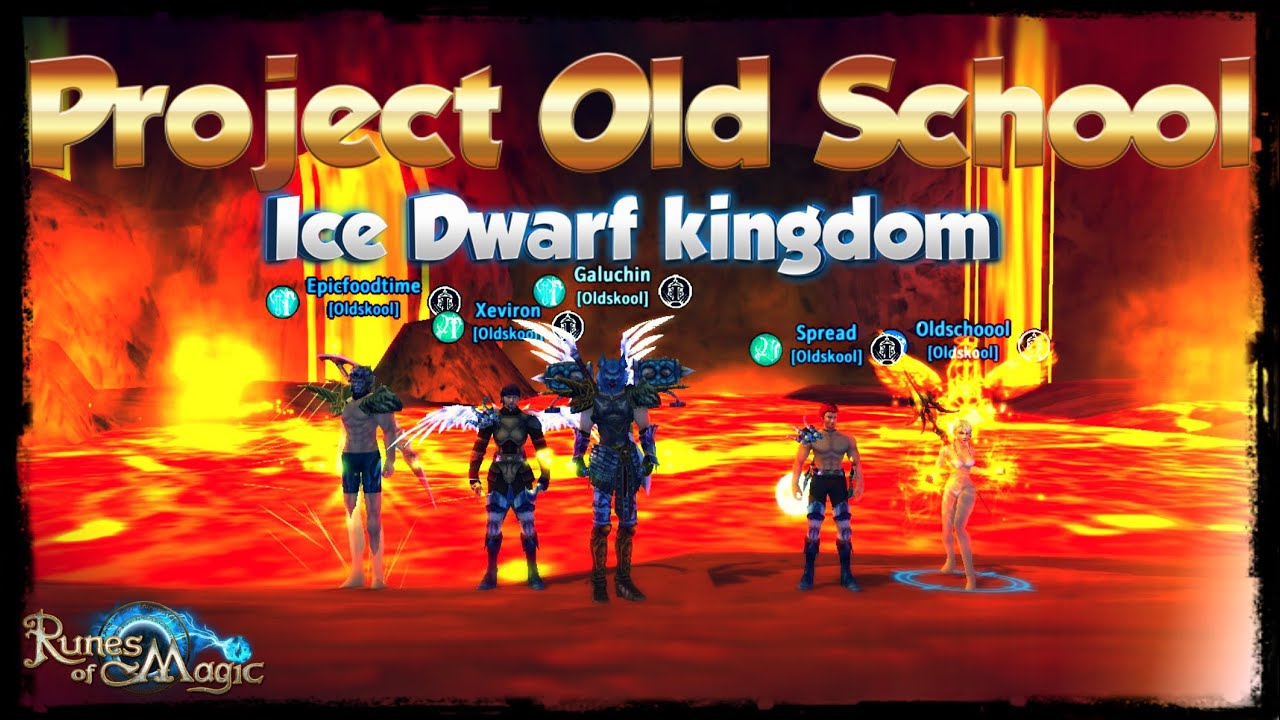 Runes of Magic - Ice Dwarf Kingdom [Project Old School] - YouTube