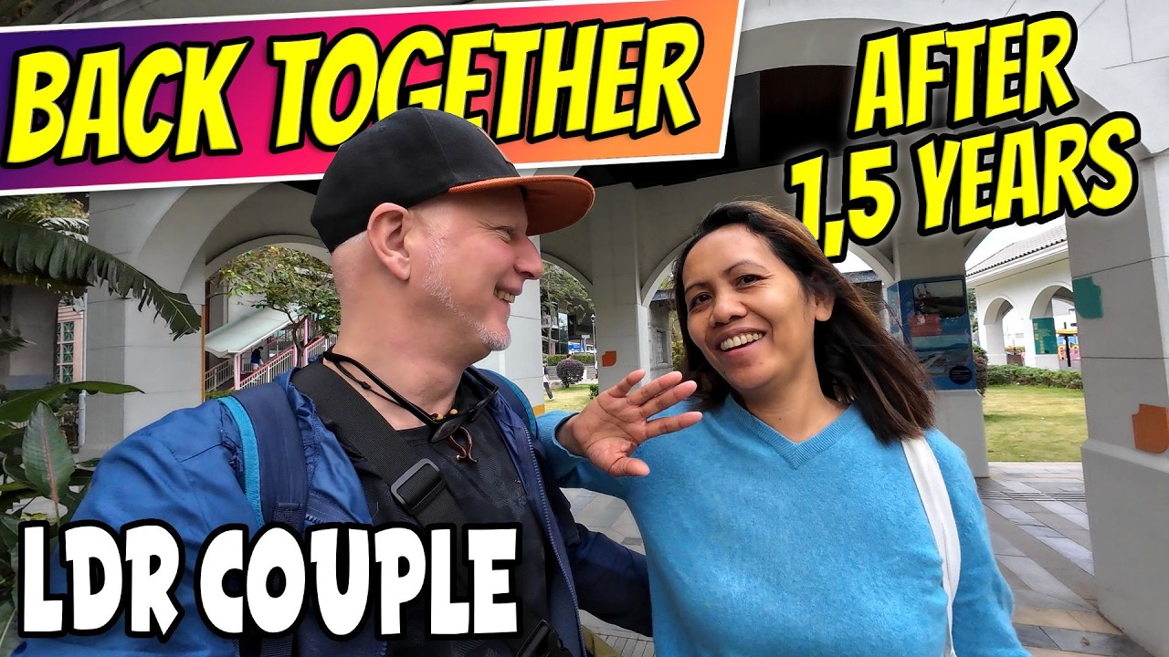😍 1,5 Years Apart - LDR Couple Reunited ⎸ Hongkong AIA Theme Park #ldr ...