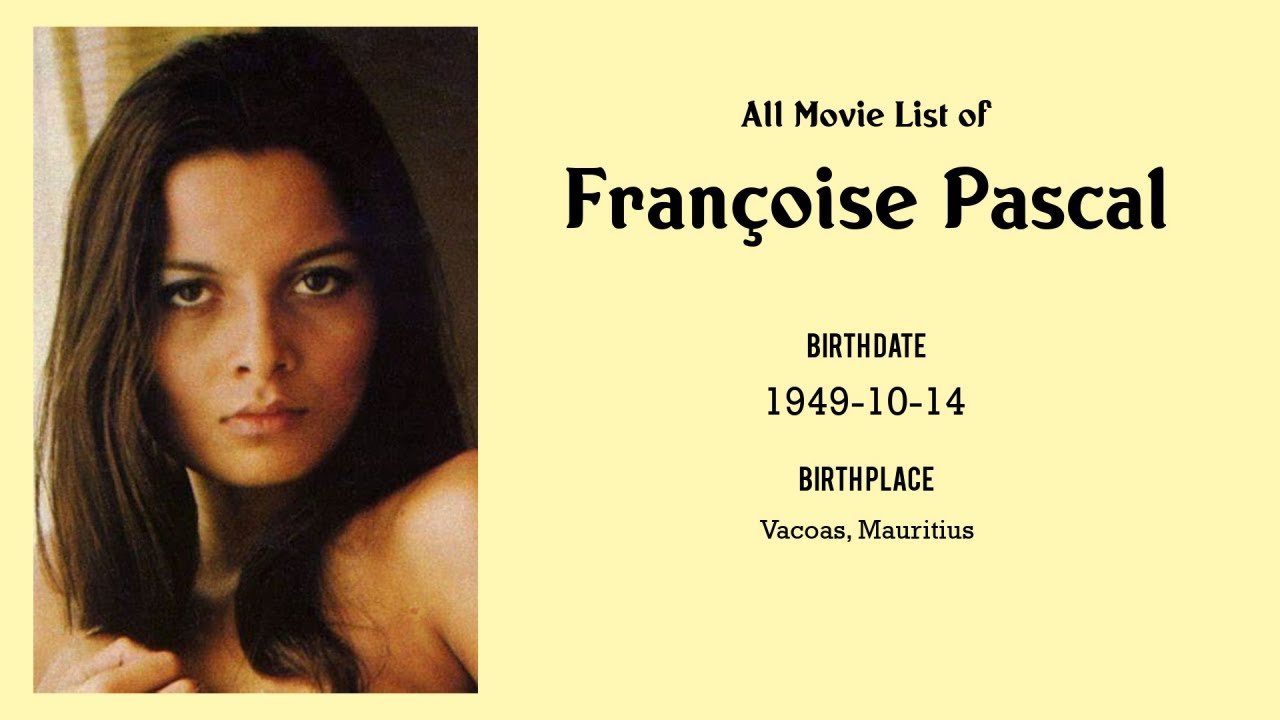 Françoise Pascal Movies list Françoise Pascal| Filmography of Françoise ...