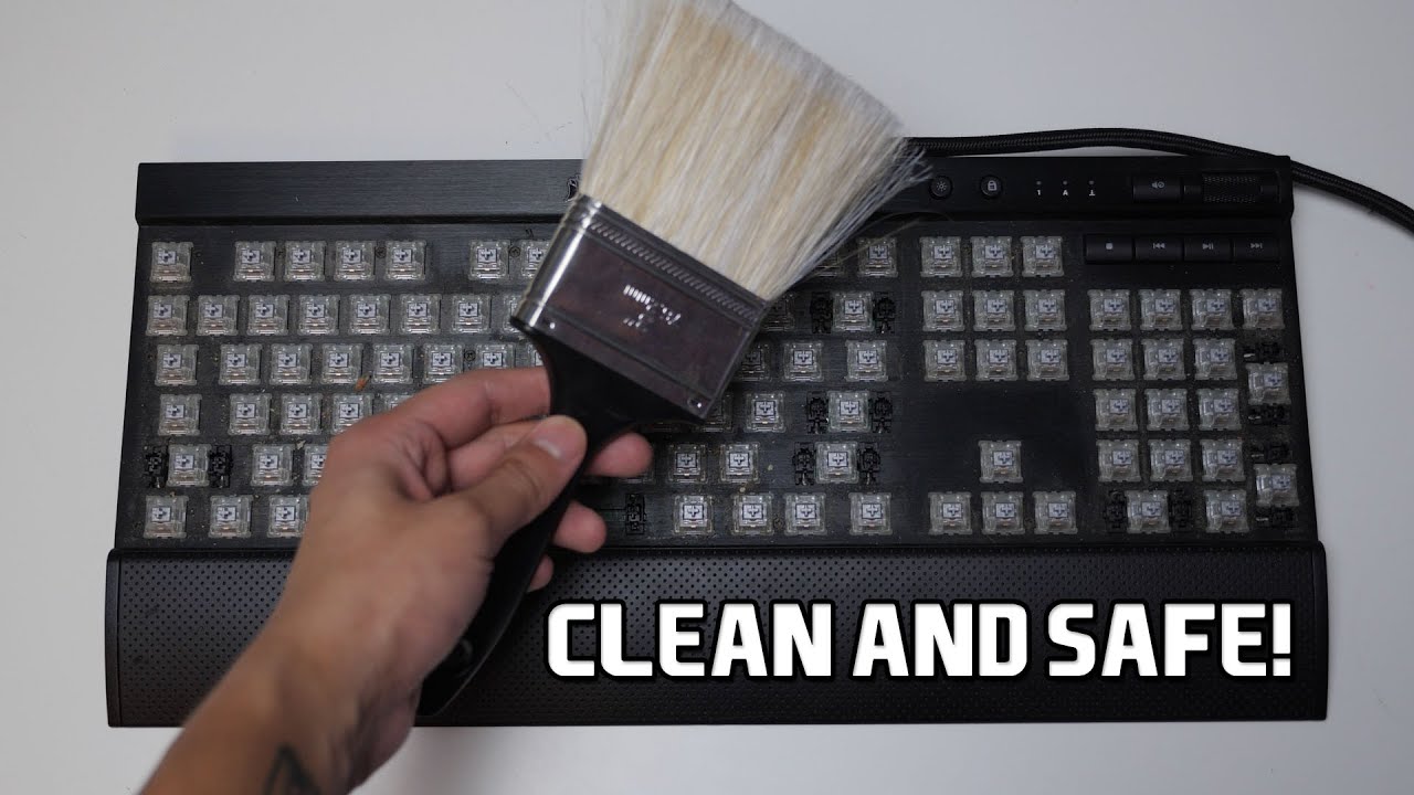 How to clean your Mechanical Keyboard 2023 (Safe and Easy) - YouTube