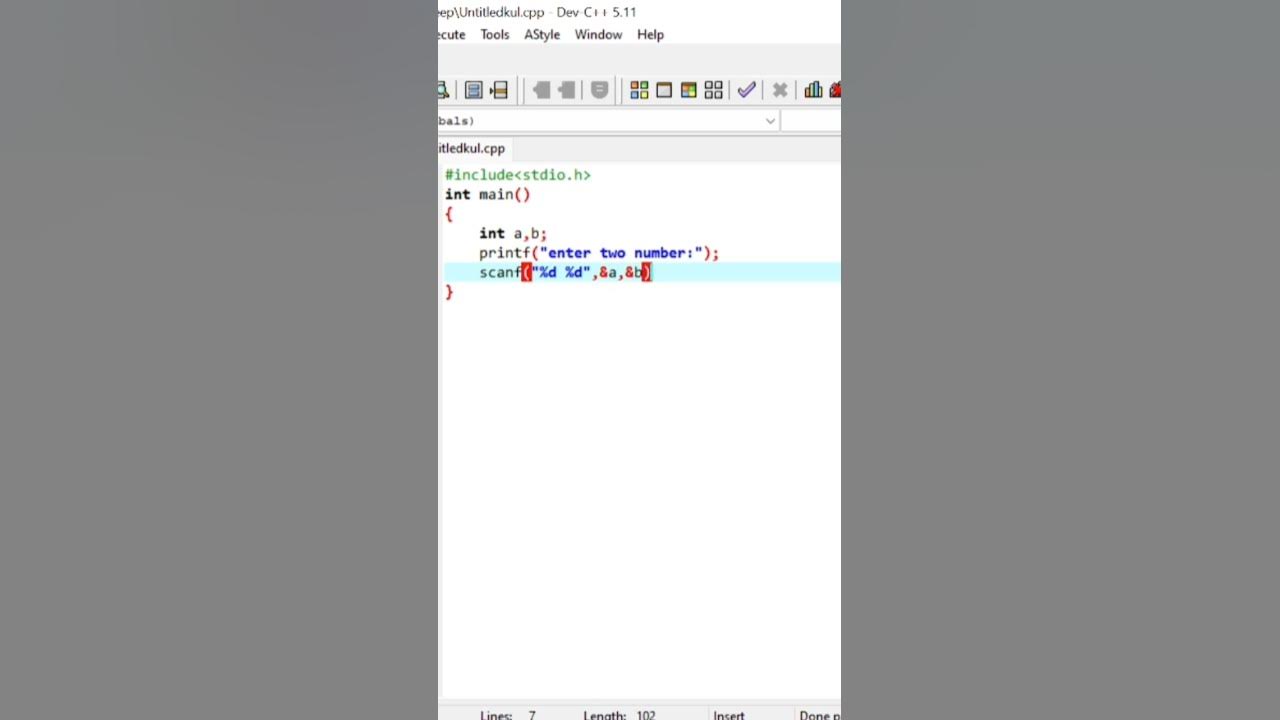 Swapping Two Numbers Without Using Third Variable Codercodingprogrammingprogrammer Youtube