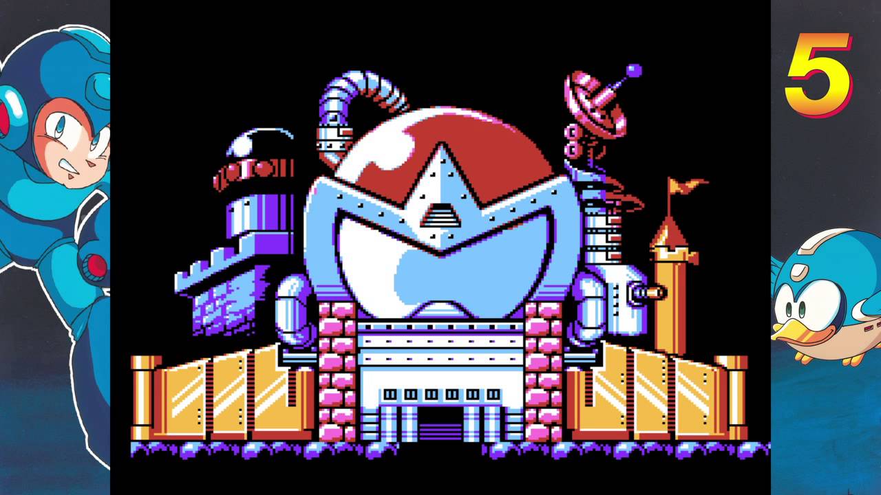 Mega Man Legacy Collection_MM5 #9 Protoman Castle Stage 1 & 2. - YouTube