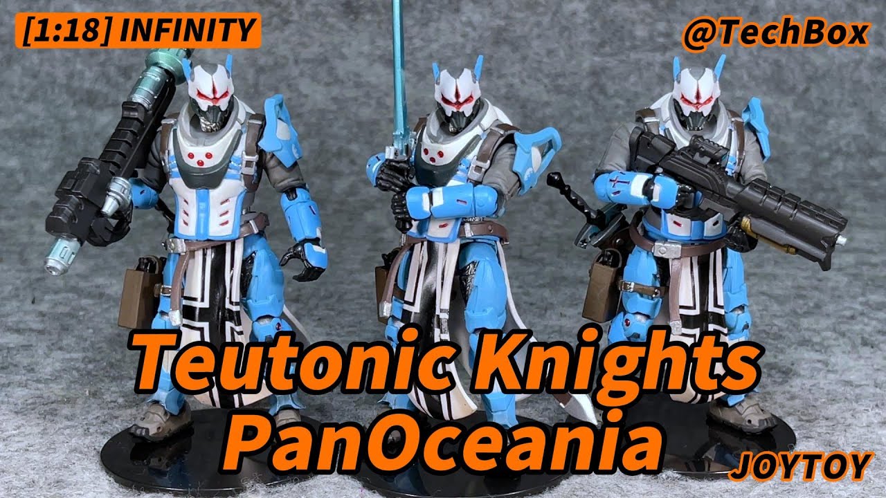 Joytoy Infinity, PanOceania Teutonic Knights, 1/18 scale action figure ...