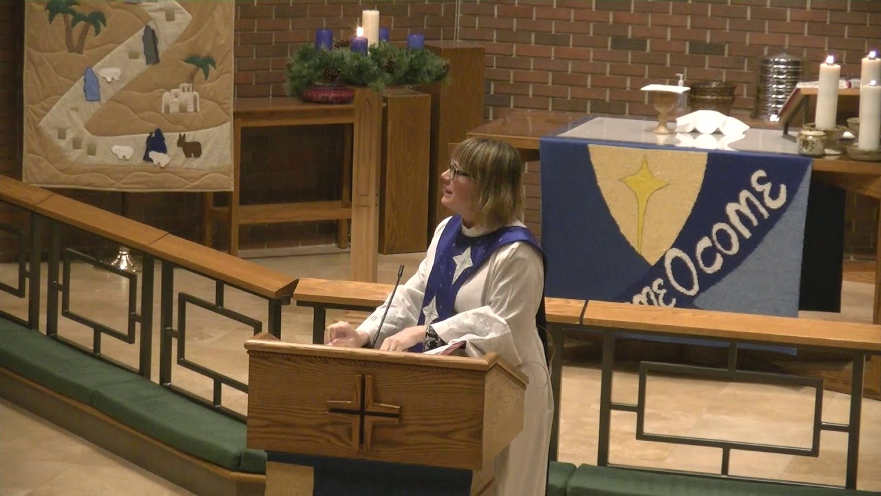 December 1, 2019 - Pastor Lisa's Sermon - YouTube