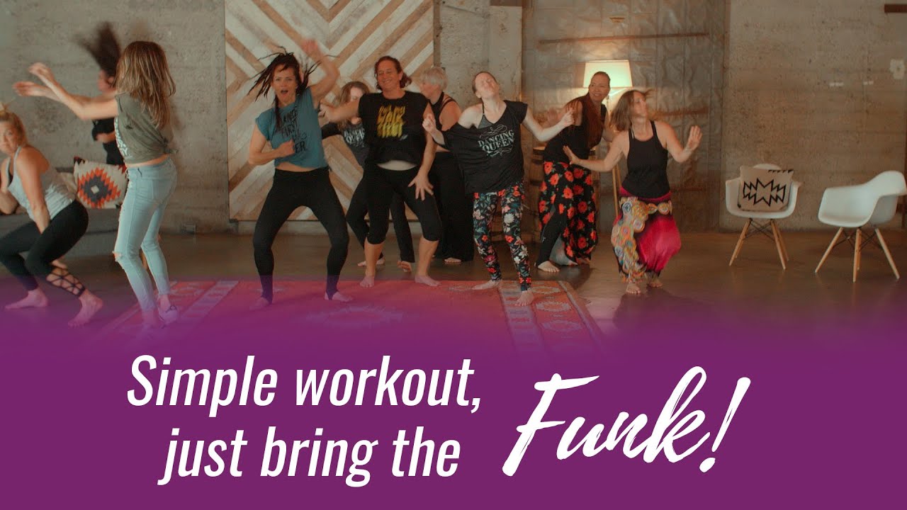 Simple dance workout combo, but you've got to bring the FUNK - YouTube