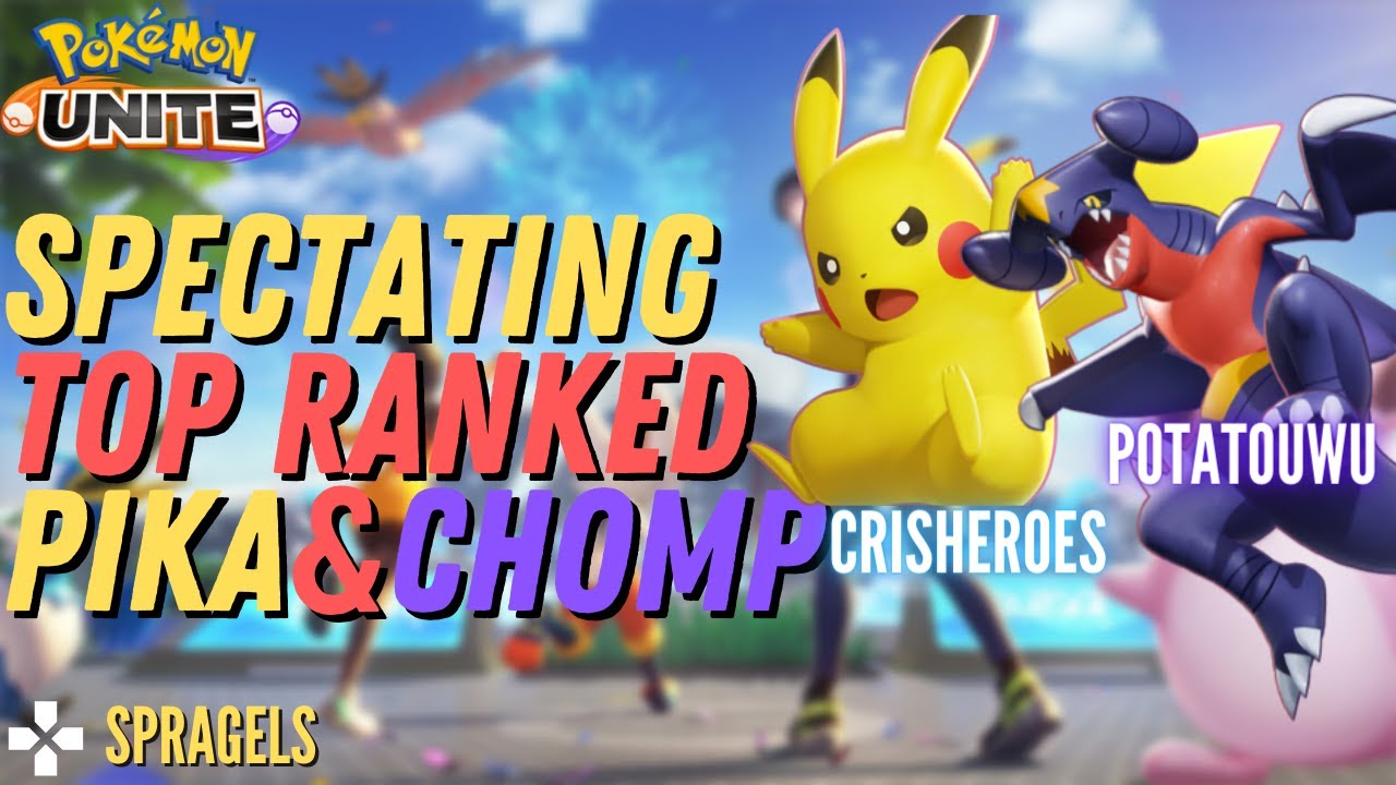 Spectating Top Ranked Duo Pikachu & Garchomp *CrisHeroes & PotatoUwU ...