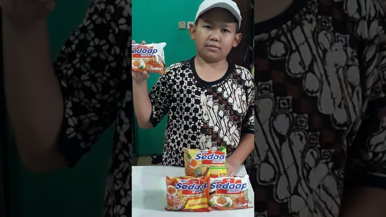 unboxing mie sedap - YouTube
