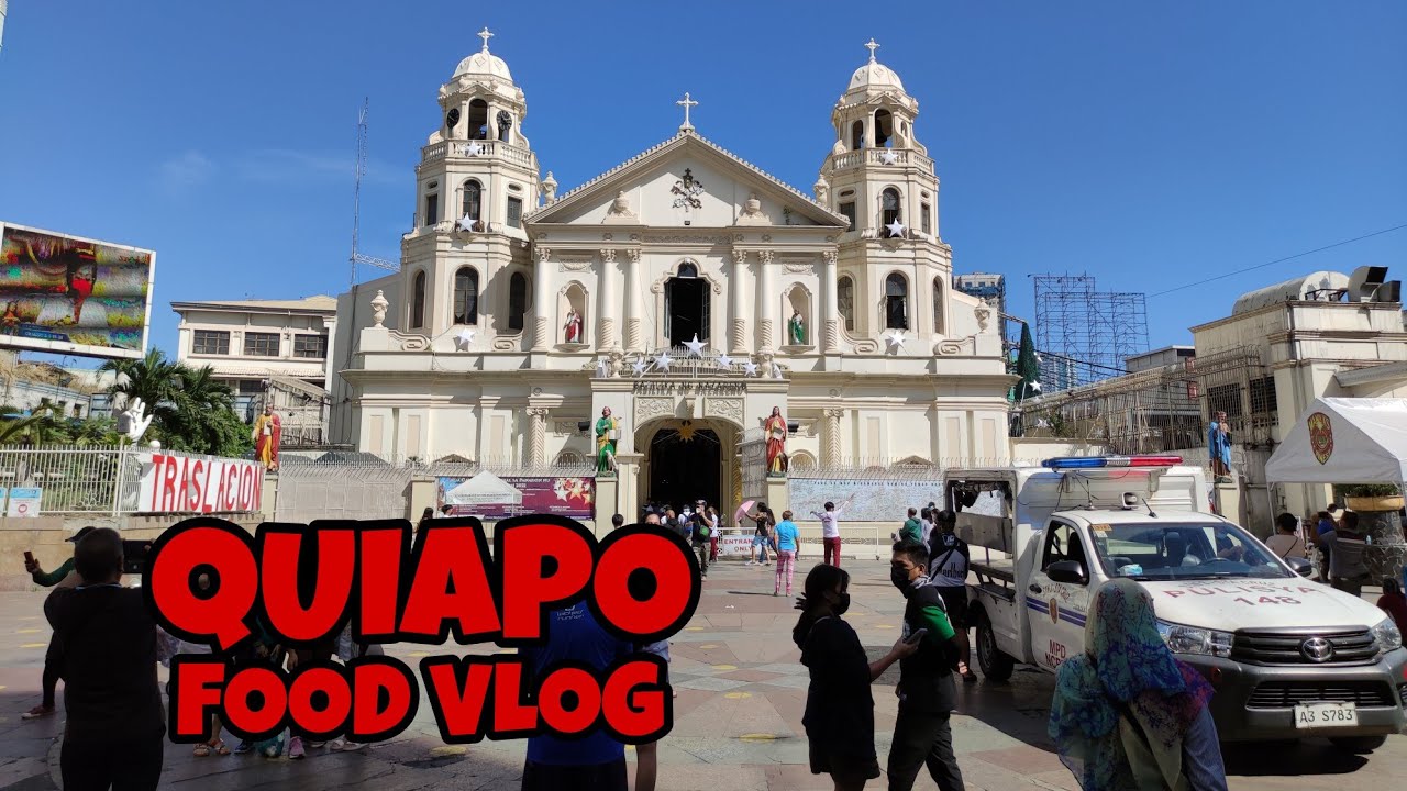 QUIAPO, MANILA BUDGET FOOD TRIP PLAZA MIRANDA QUIAPO CHURCH - YouTube