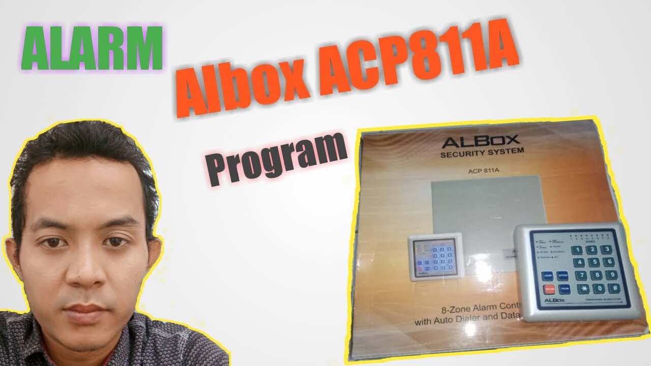 alarm albox ACP811A program - YouTube