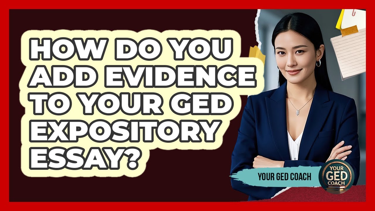 How Do You Add Evidence To Your GED Expository Essay? - Your GED Coach ...