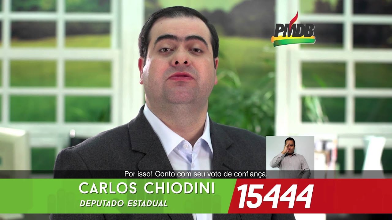 Carlos Chiodini - Deputado Estadual SC - 15444 - YouTube